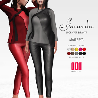 Second Life Marketplace - [ADD] Amanda Look - MEGAPACK